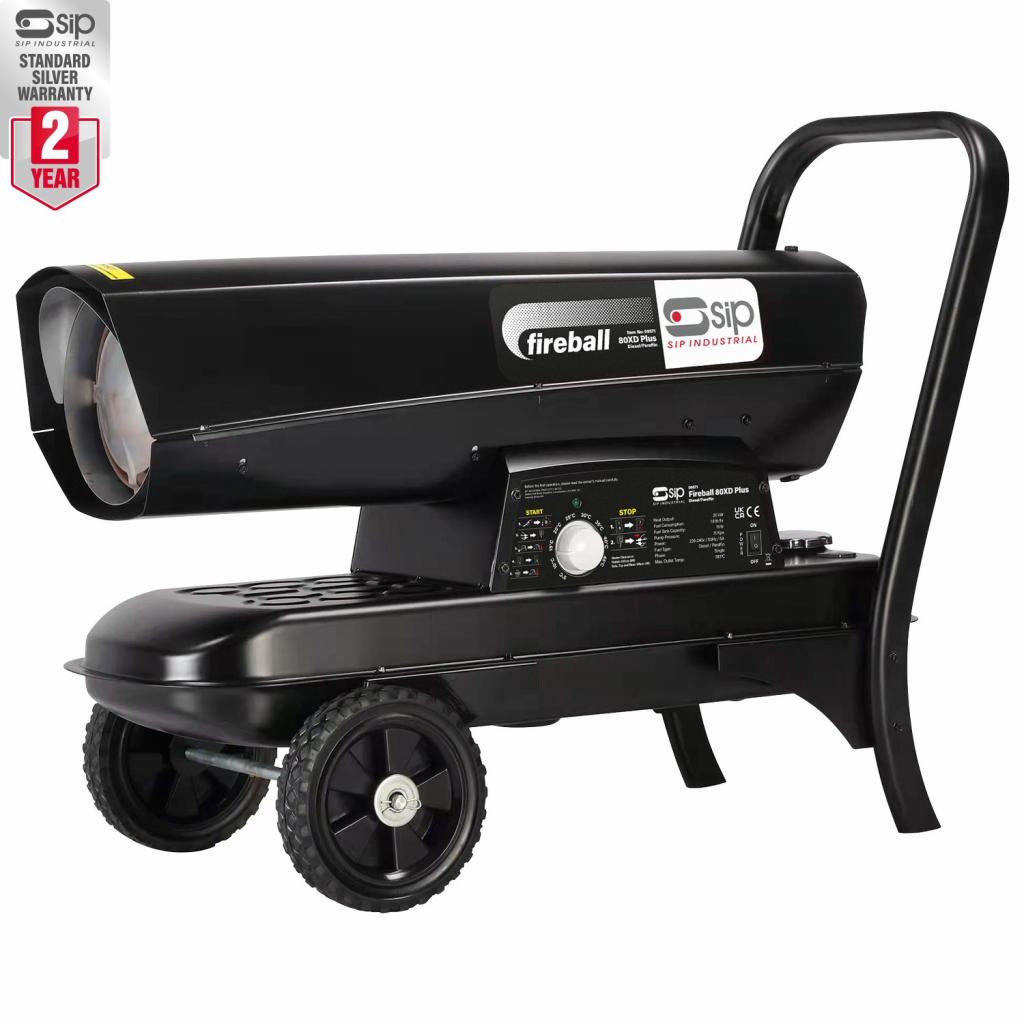 SIP FIREBALL 1830 Infrared Diesel Heater 09296 - MTS Direct